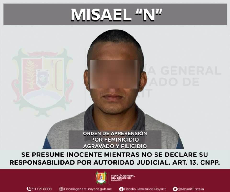 Jueza impone prisión preventiva a Misael “N”, por feminicidio de Octaviana y por filicidio